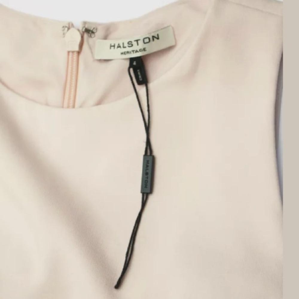 New! Halson Heritage Asymmetric Overlay Dress - Gem